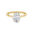 Oval-cut Diamond Engagement Ring